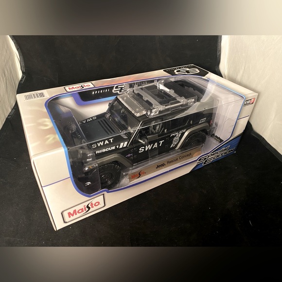Maisto | Other | Maisto Jeep Rescue Concept Model Swat Police Car ...